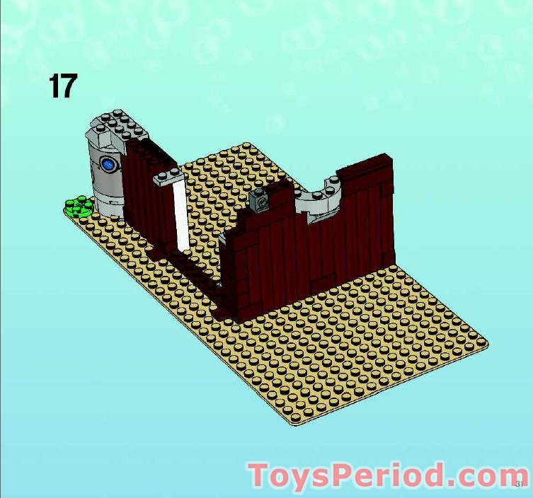 LEGO 3832 The Emergency Room Instructions and Parts List