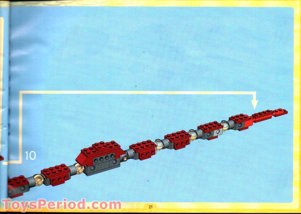 LEGO 4507 Prehistoric Creatures Instructions and Parts List