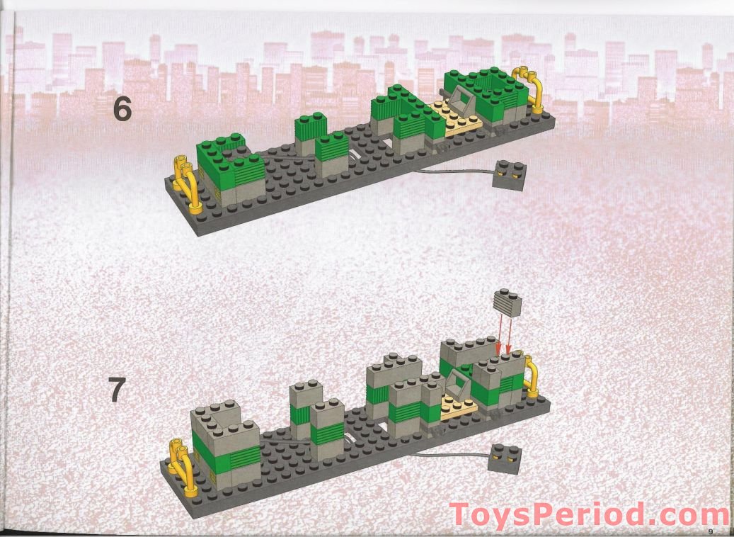 LEGO 4512 Cargo Train Instructions and Parts List