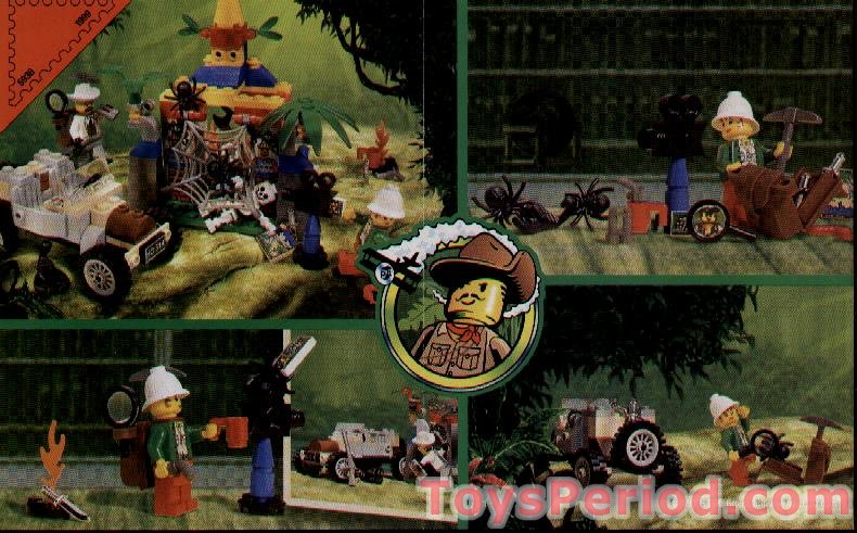 LEGO 5936 Spider's Secret Instructions and Parts List