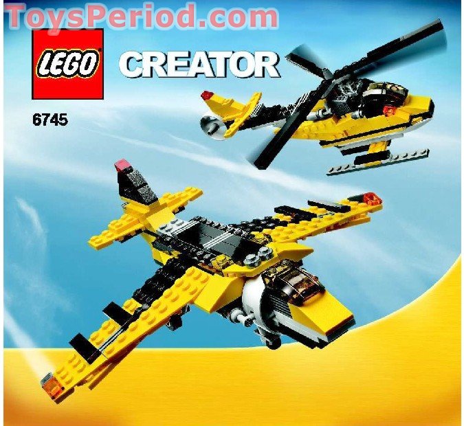 LEGO 6745 Propeller Power Instructions and Parts List