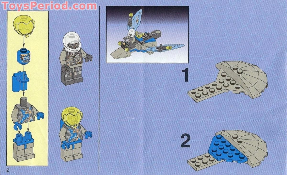 LEGO 6905 Bi-Wing Blaster Instructions and Parts List