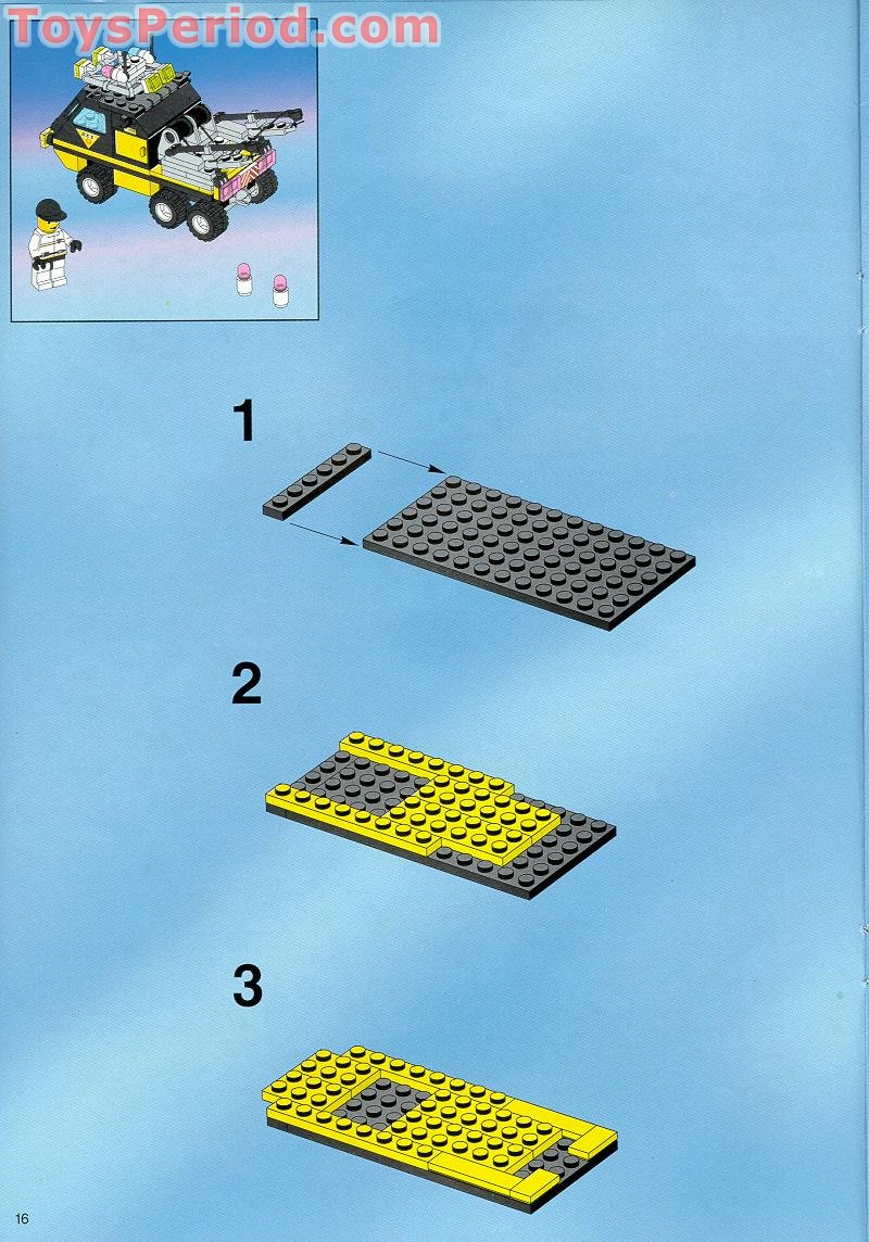 LEGO 6479 Emergency Response Center Instructions and Parts List