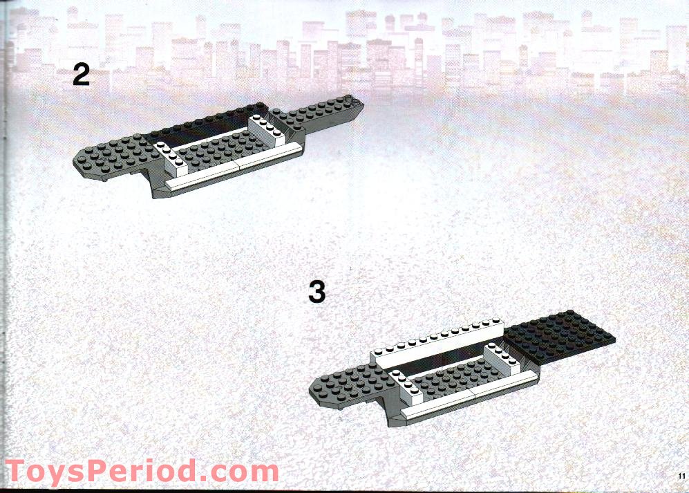 LEGO 7034 Surveillance Truck Instructions and Parts List