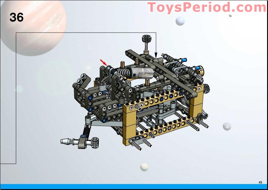 LEGO 7471 Mars Exploration Rover Instructions and Parts List