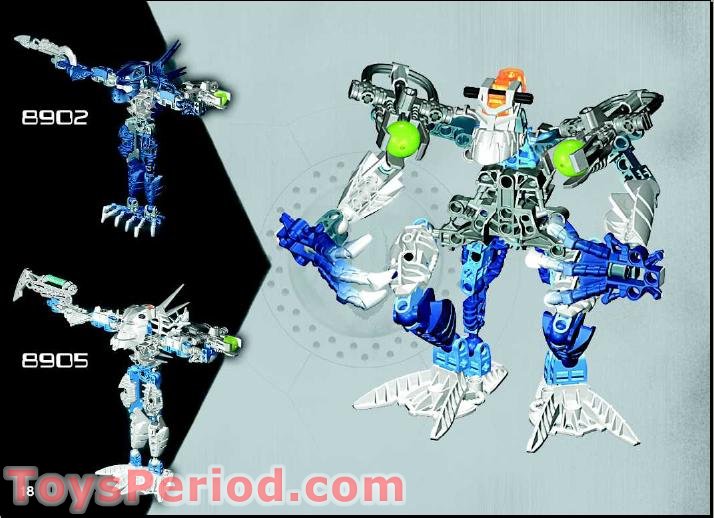 LEGO 8902 Vezok Instructions and Parts List