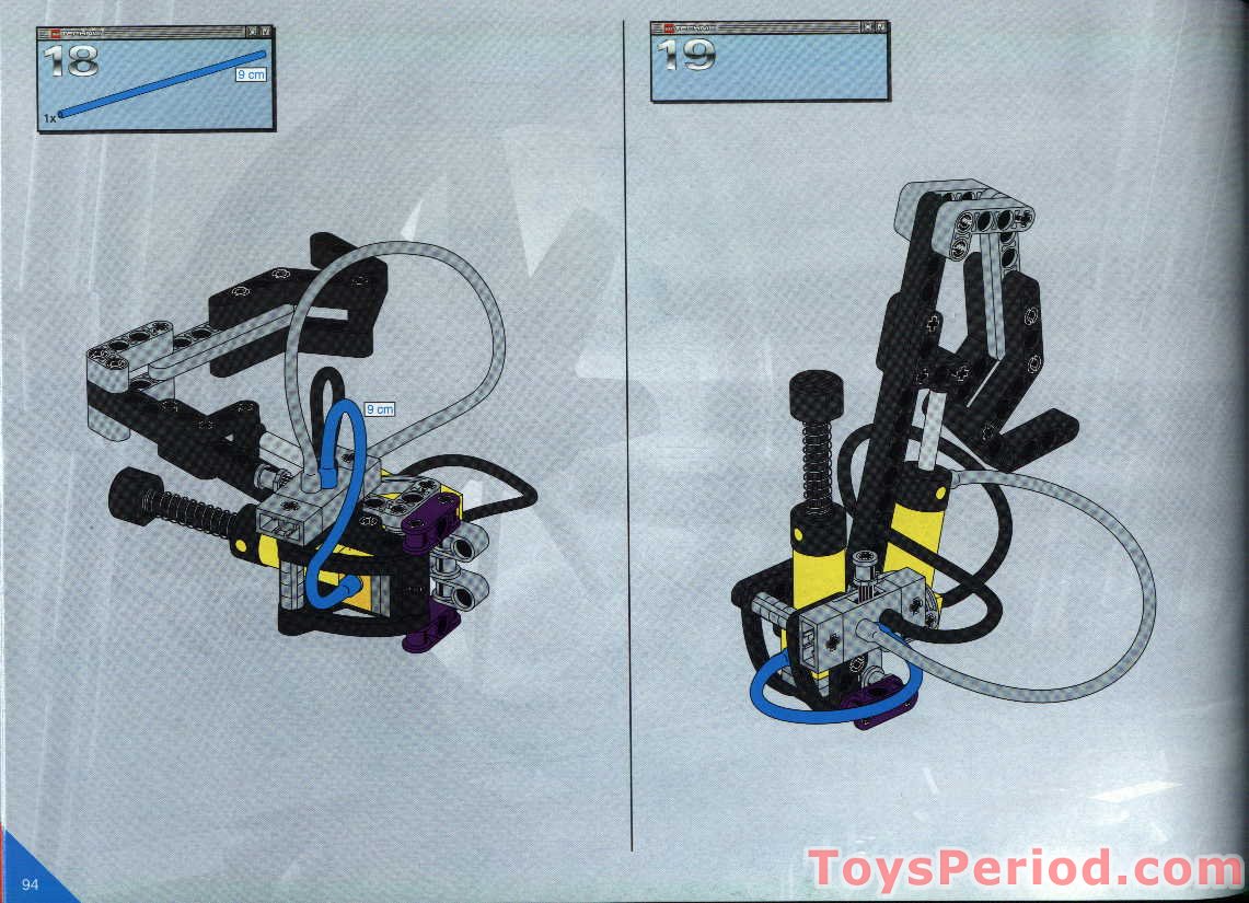 LEGO 8465 Extreme Off-Roader Instructions and Parts List
