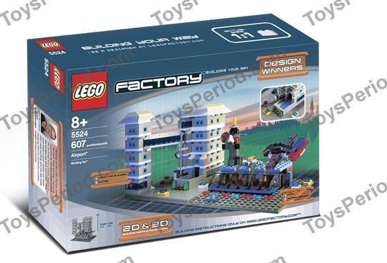 LEGO 5524 Airport Instructions and Parts List