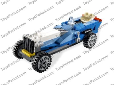LEGO 6913 Blue Roadster Instructions and Parts List