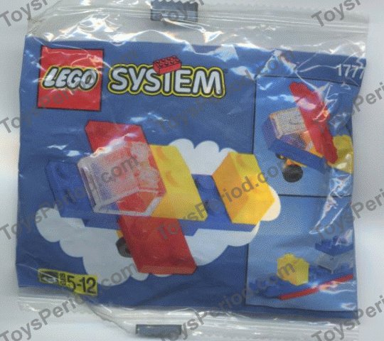 LEGO 1777 Sabah Promotional Set, Airplane Parts List