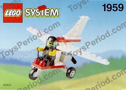 LEGO 1959 Ultra-Light Instructions and Parts List