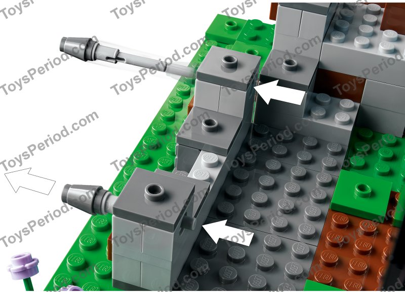 LEGO 21244 The Sword Outpost Set Parts List