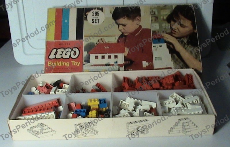 LEGO 285 Medium Basic Set Parts List