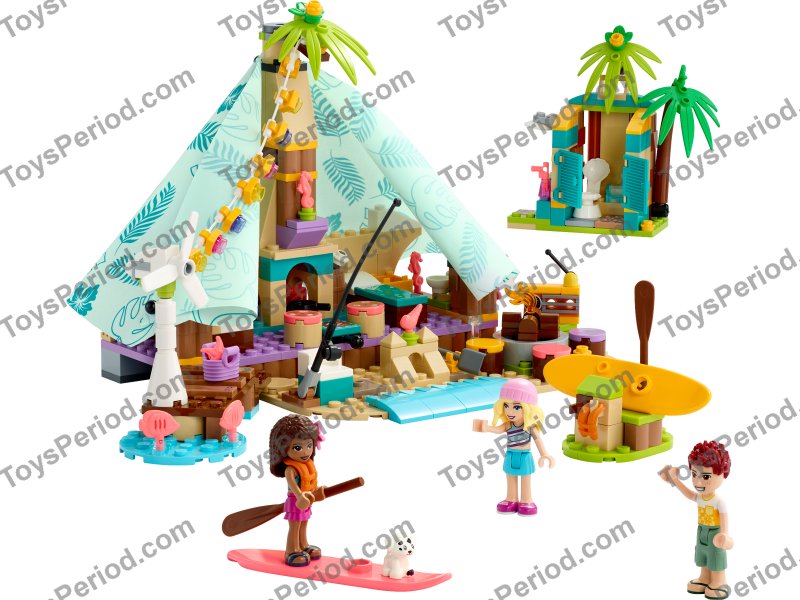 LEGO 41700 Beach Glamping Set Parts List
