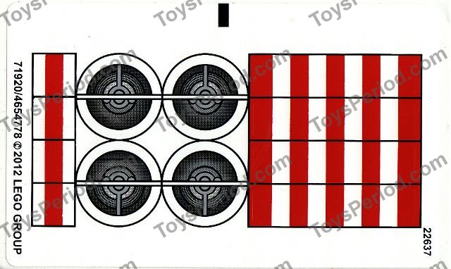 LEGO Sets with Part 9493stk01 Sticker Sheet for Set 9493 - (71920/4654778)