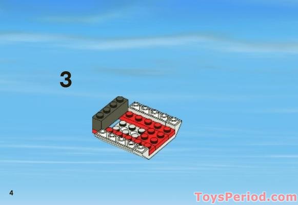 LEGO 4641 Speed Boat Instructions and Parts List