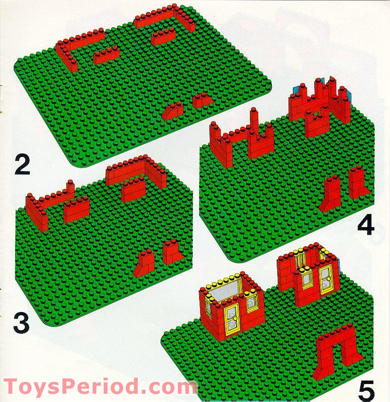 LEGO 910 Universal Building Set Instructions and Parts List