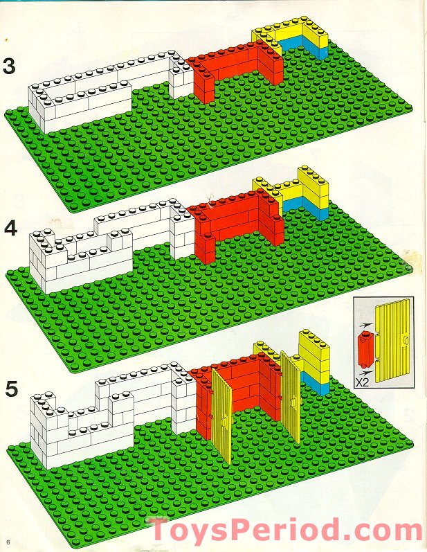 LEGO 547 Basic Building Set Instructions and Parts List