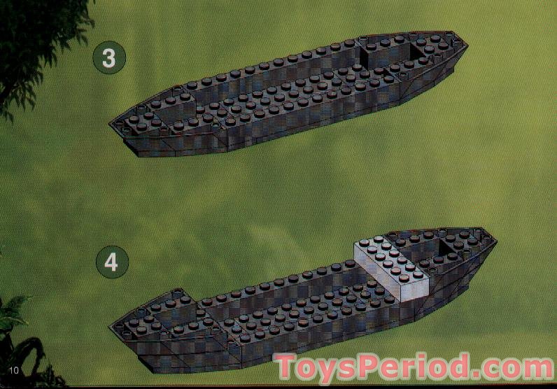 LEGO 5956 Adventurers Expedition Air Balloon Instructions and Parts List