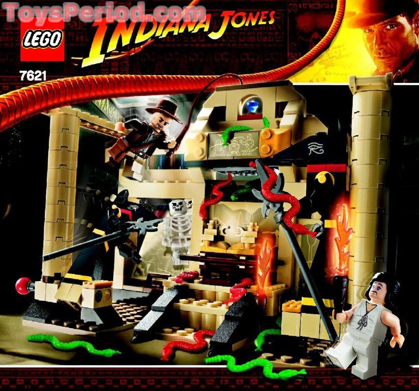 LEGO 7621 Indiana Jones and the Lost Tomb Instructions and Parts List