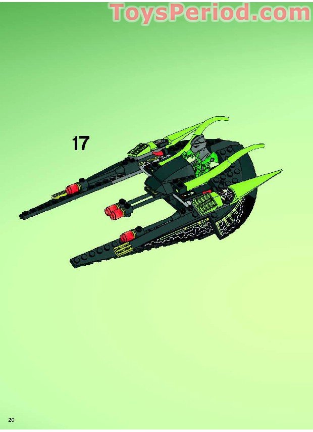 LEGO 7649 MT-201 Ultra-Drill Walker Instructions and Parts List