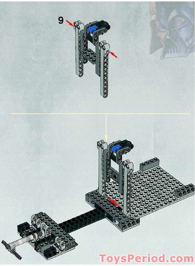 LEGO 7680 The Twilight Instructions and Parts List