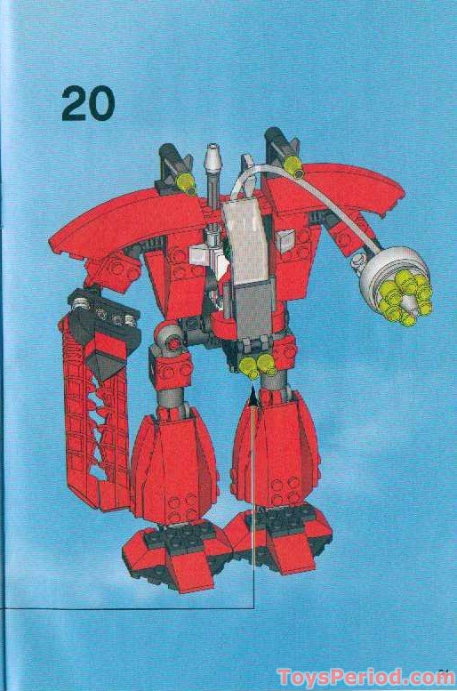 LEGO 7701 Grand Titan Instructions and Parts List