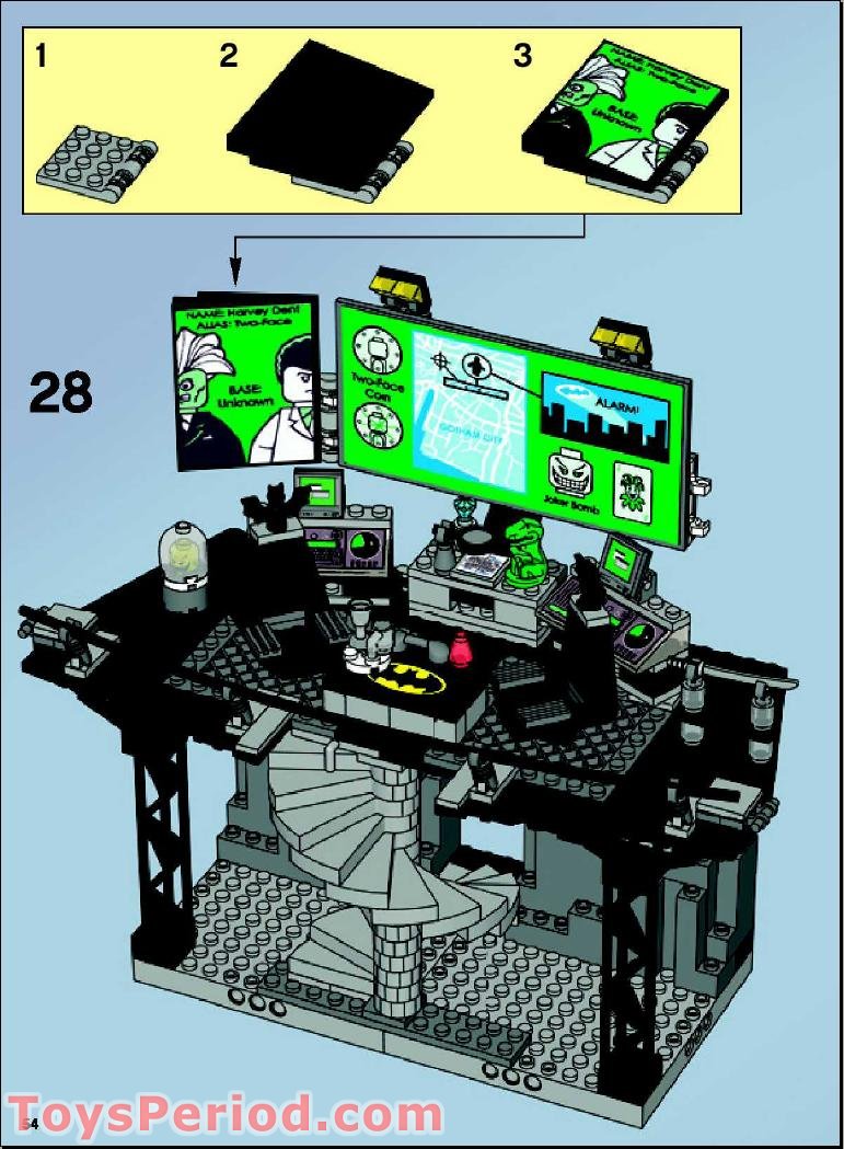 LEGO 7783 The Batcave: The Penguin and Mr. Freeze's Invasion ...
