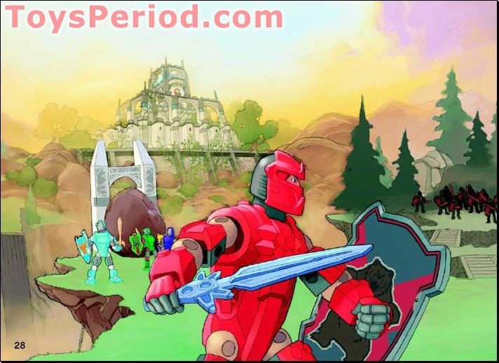 LEGO 8785-1 Santis (USA Version with 3 Cards) Instructions and Parts List