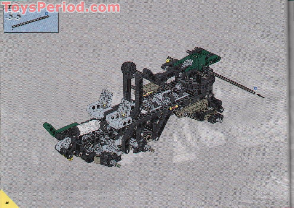 LEGO 8446 Monster Crane Truck Instructions and Parts List