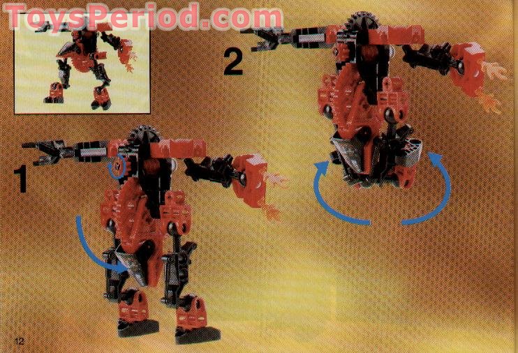 LEGO 8500 Fire Slizer Instructions and Parts List