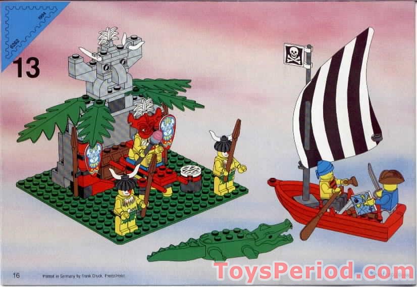 LEGO 6262 King Kahuka's Throne Instructions and Parts List