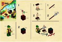 LEGO 8397 Pirate Survival Instructions and Parts List