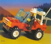 LEGO 1702 Fire Fighter 4x4 Instructions and Parts List