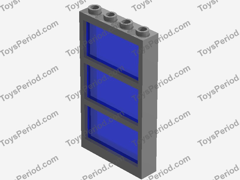 LEGO Sets with Part 6160c03 Window 1 x 4 x 6 with TrLtBlue Glass, Frame ...