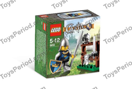 LEGO 5615 The Knight Instructions and Parts List