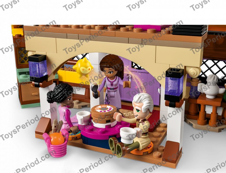 LEGO 43231 Asha's Cottage Set Parts List