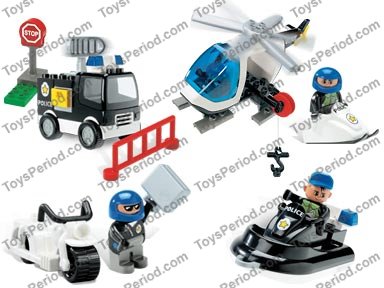 LEGO 3656 Police Action Set Parts List