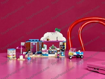 LEGO 41366 Olivia's Cupcake Cafe Set Parts List