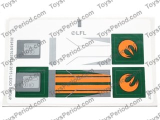 LEGO Sets with Part 75090stk01a Sticker Sheet for Set 75090 ...