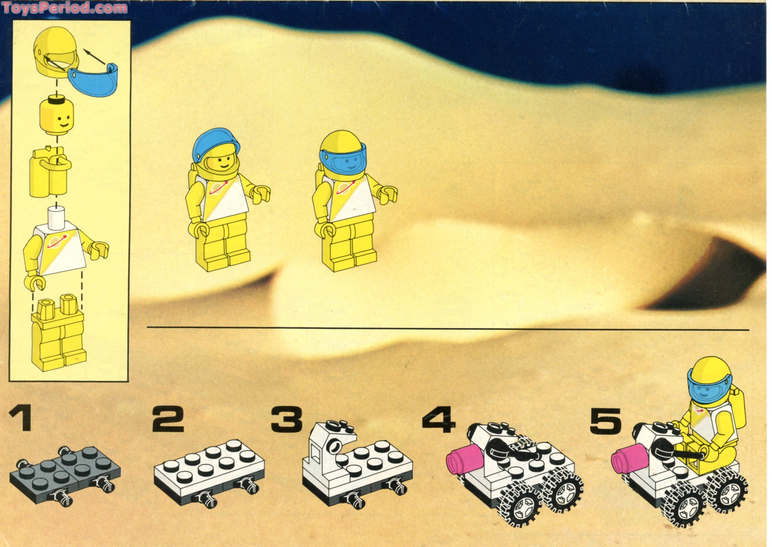 LEGO 6932 Stardefender 200 Instructions and Parts List