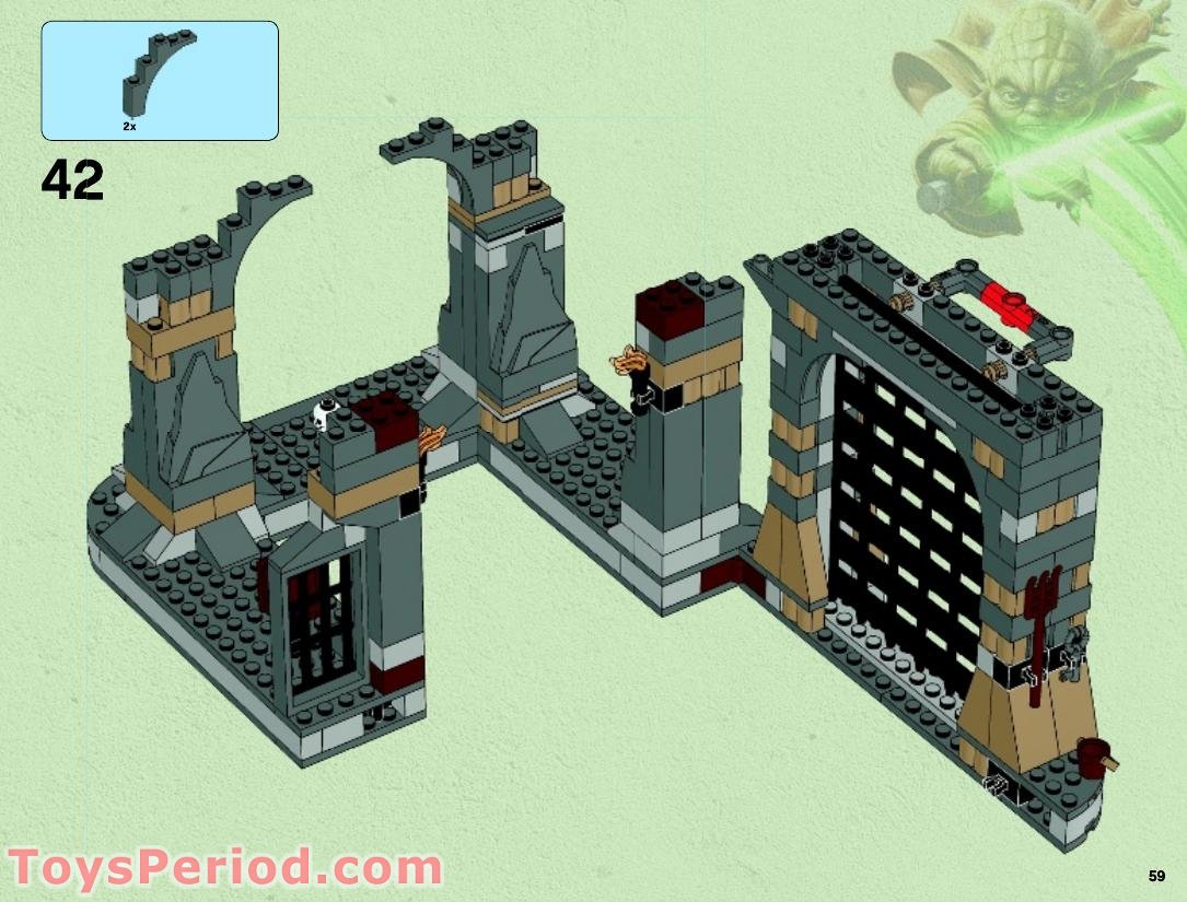 LEGO 75005 Rancor Pit Instructions and Parts List