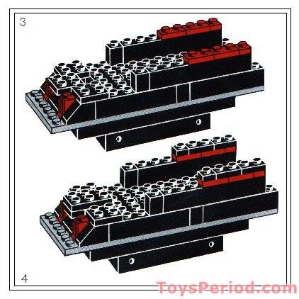 LEGO 138 Electronic Train - Forward, Backward and Stop Instructions and ...