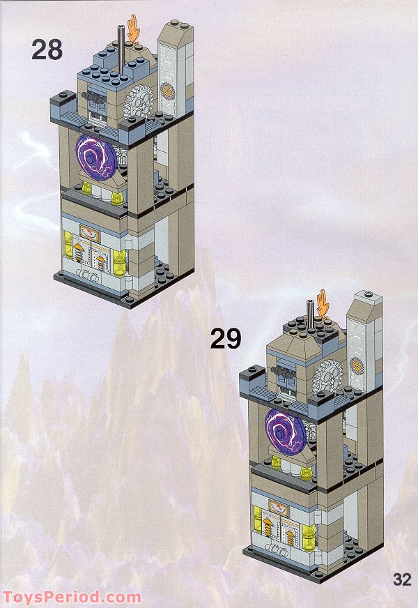 LEGO 1382 Scary Laboratory Instructions and Parts List