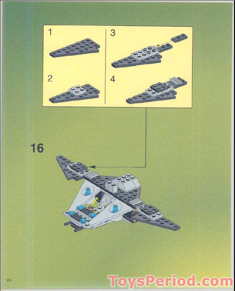 LEGO 2153 Robo Stalker Instructions and Parts List