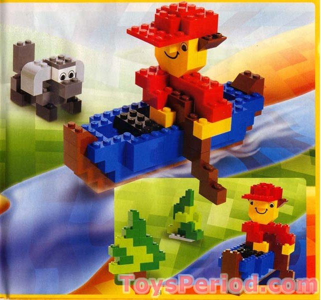 LEGO 4410 Large Creator Set in Box, 4 Plus Instructions and Parts List