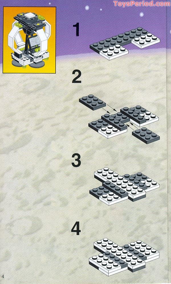 LEGO 6899 Nebula Outpost Instructions and Parts List