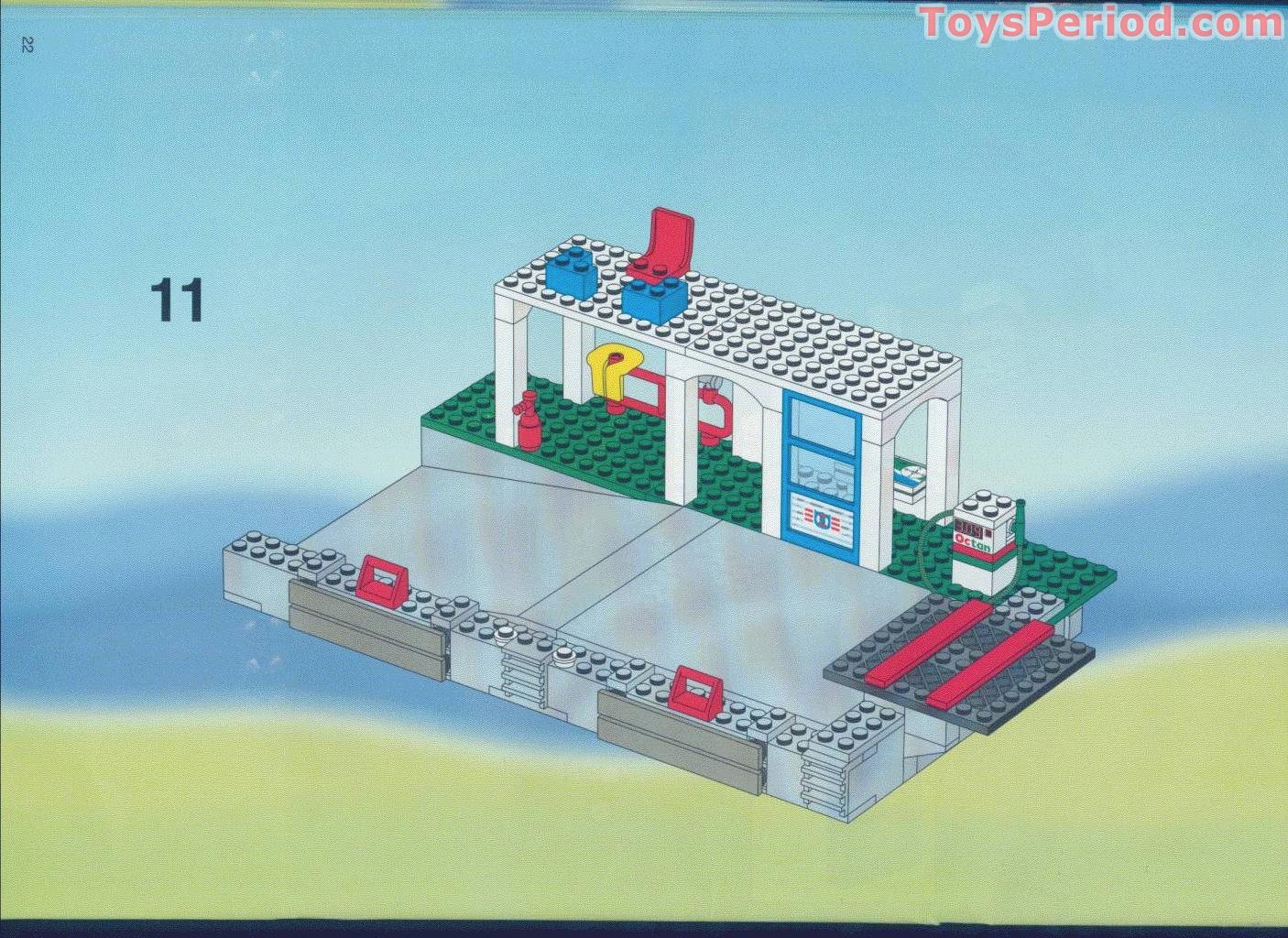 LEGO 6338 Hurricane Harbor Instructions and Parts List