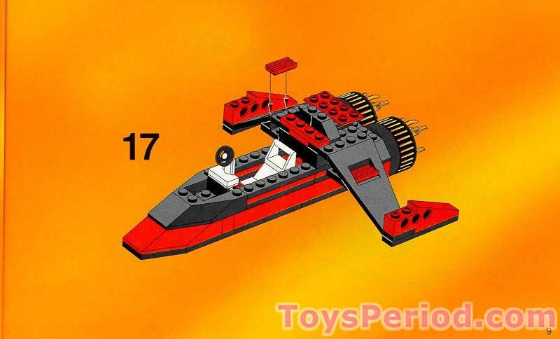 LEGO 6580 Land Jet 7 Instructions and Parts List