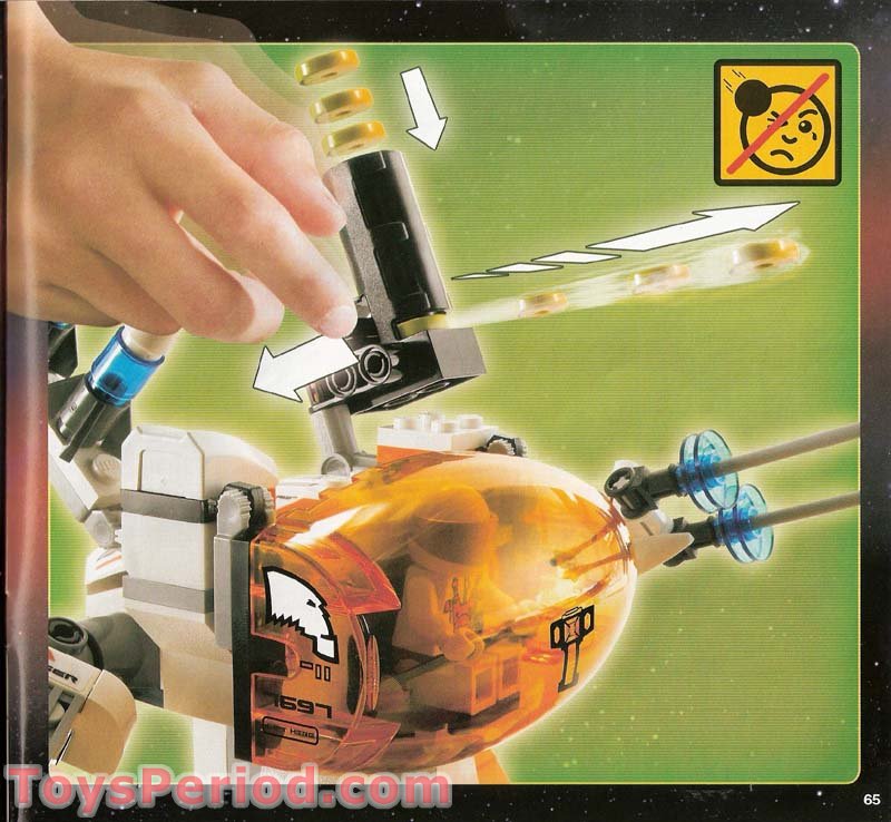 LEGO 7697 MT-51 Claw-Tank Ambush Instructions and Parts List